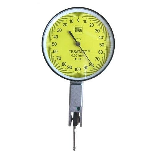 Tesa Dial Test Indicator S18001695 Swisstast Range 0.2mm 0.001mm Lever