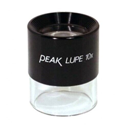 Peak 10X Round Magnifier Loupe Magnification Lupe for Jeweler Film Vie